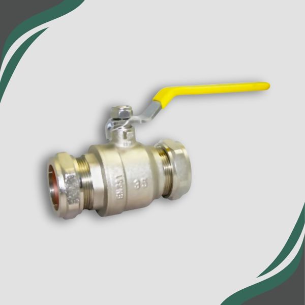 BV-2332 Brass Ball Valve – Compression Ends – BSI Gas Approved